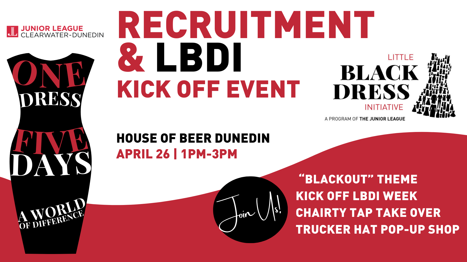 RECRUITMENT EVENTS - Junior League of Clearwater-Dunedin, FL